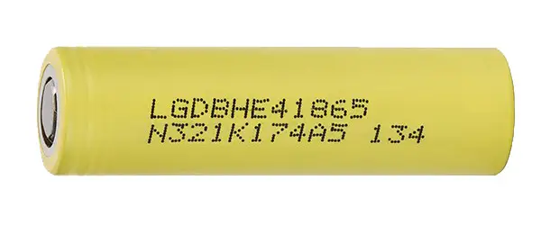 LG 18650 HE4 2500 mAh 20A - высокотоковый