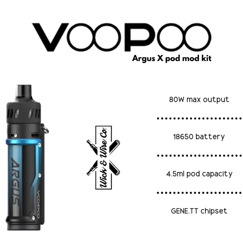 Купить Voopoo Argus X Pod Mod в Харькове, Киеве, Украине | VapeMix